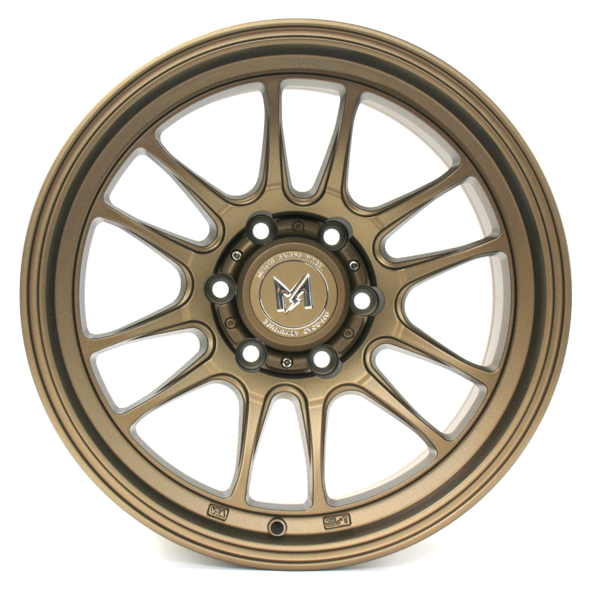 MFlow MF06 Bronze 17" 17x8.5 +25 6x139.7 CB95.1 Fit Tacoma 4Runner 202 – eurowheelsusa