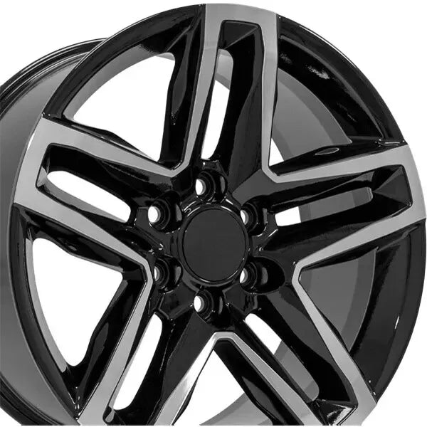 (Set of 4) OE Wheels CV92 22x9 6x5.5" +31mm Chrome Wheels Rims 22" Inc – eurowheelsusa