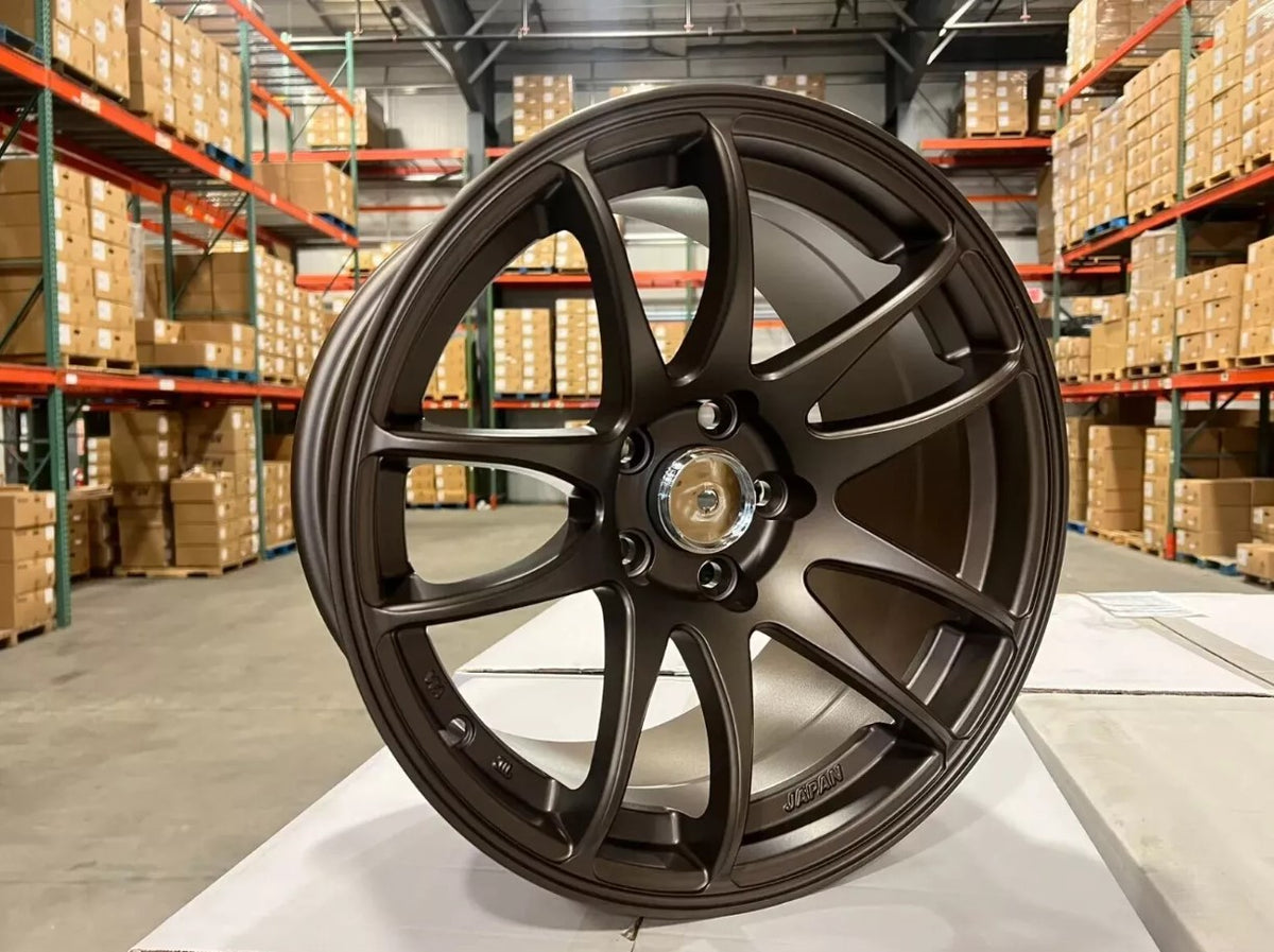 4 PCS 17" Wheels For Toyota Corolla Subaru WRX Forester 5x100 Bronze 1 – eurowheelsusa