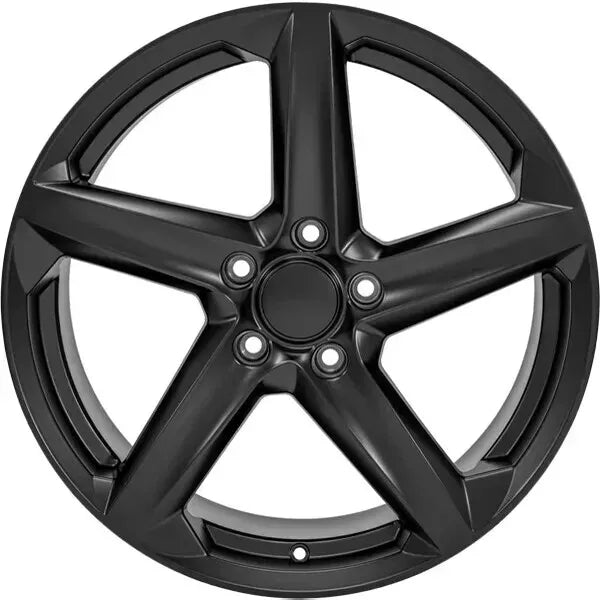(Set of 4) OE Wheels CV02C 18x8.5 5x4.75" +56mm Satin Black Wheels Rim – eurowheelsusa