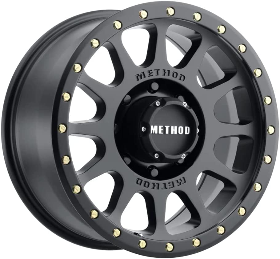 Method Race Wheels 305 NV Matte Black Wheel with Aluminum (17 x 8.5 in ...