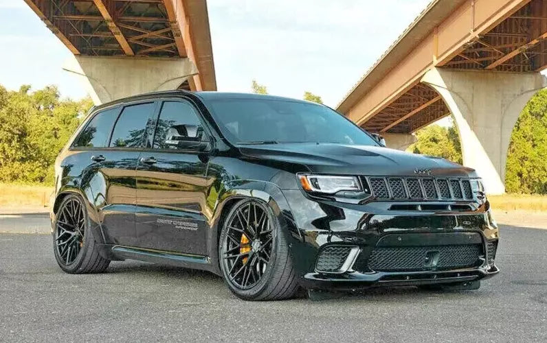 22” AG M520r GLOSS BLACK WHEELS RIMS FOR JEEP GRAND CHEROKEE SRT 22X10 ...