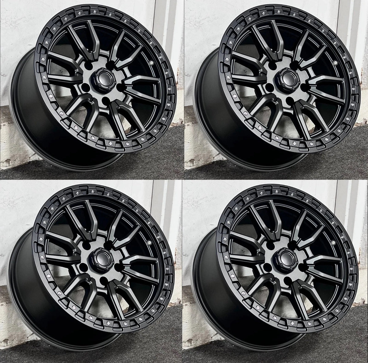 17" WHEELS FOR JEEP WRANGLER OVERLAND RUBICON 17x8.5 5x127 5x5 ET0 RIM ...