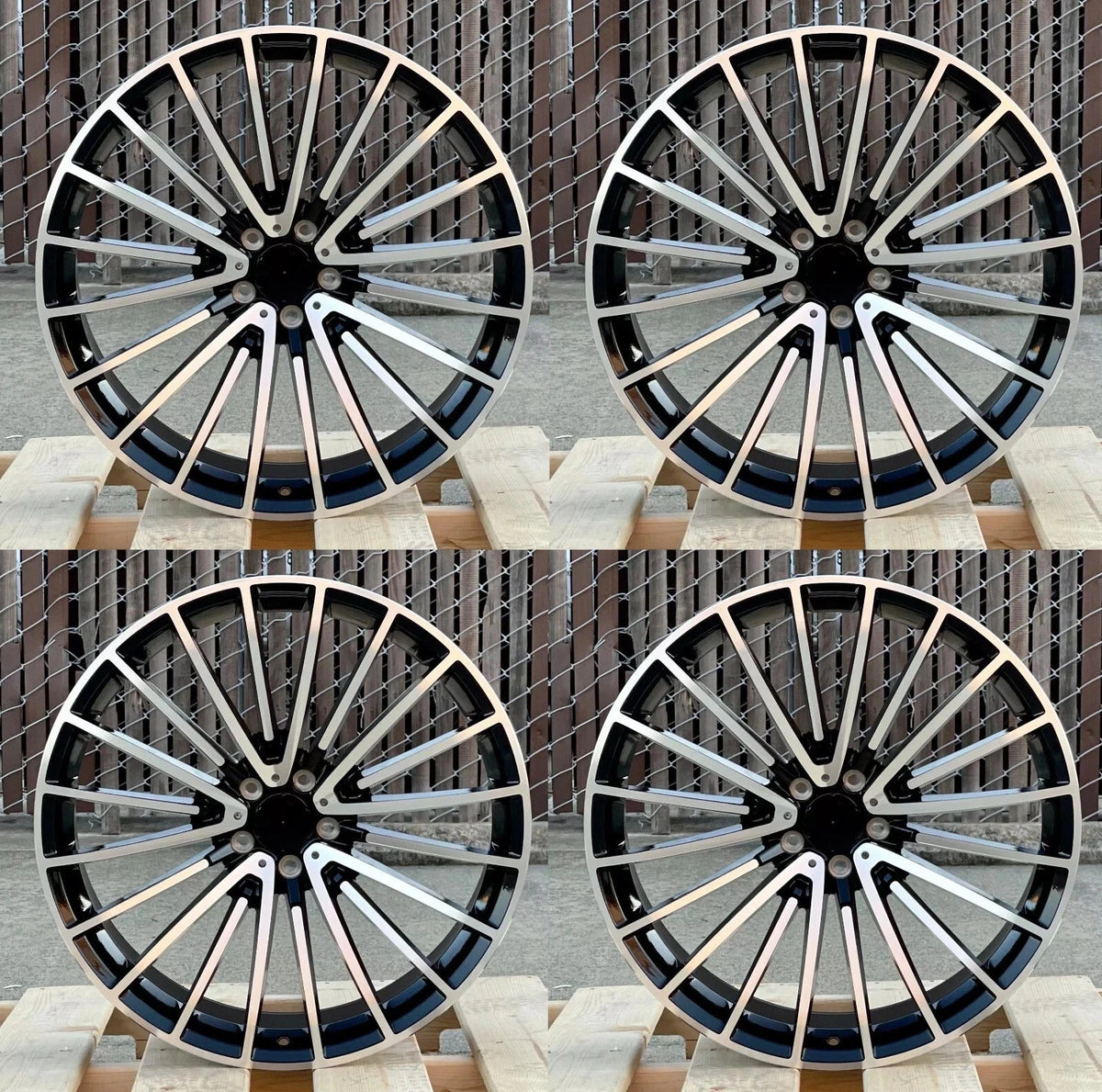 22x10 Wheels for MERCEDES BENZ ml350 ml550 gle350 gle450 gls450 gl500 ...