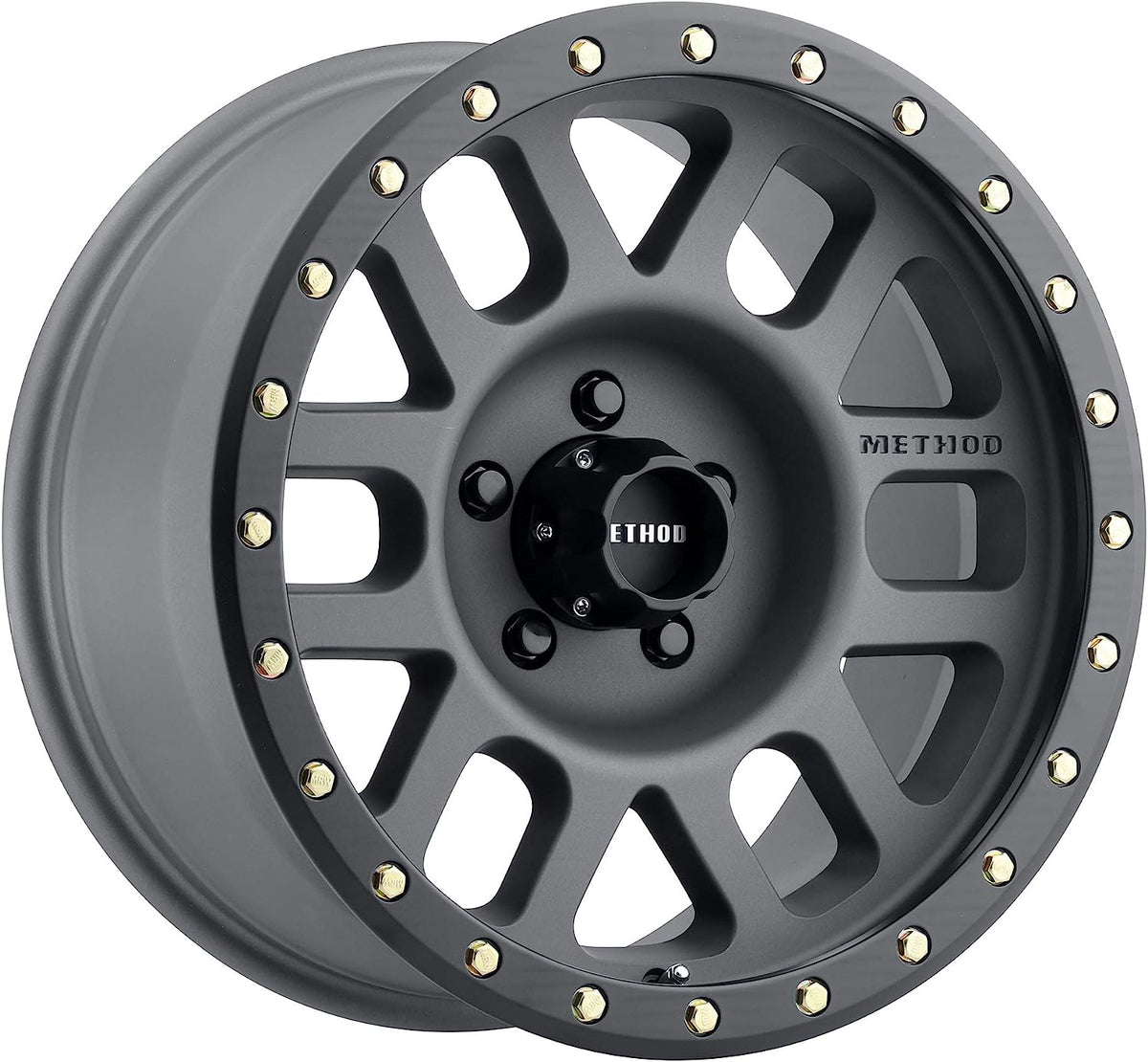 Method Race Wheels 309 Grid Titanium/Black Street Loc 17x8.5" 5x150 ...