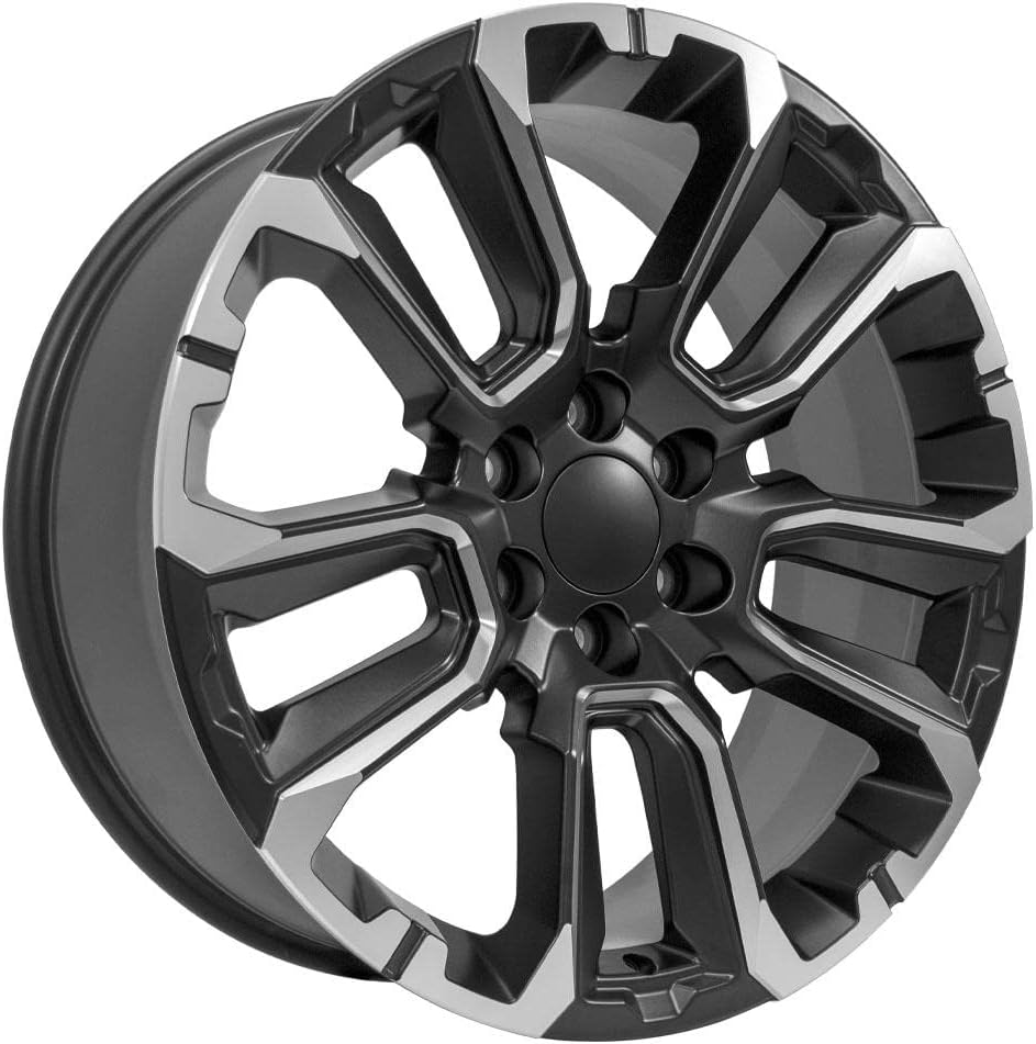 OE Wheels LLC 22 inch Fits Escalade Silverado Sierra Tahoe Yukon CV68 ...