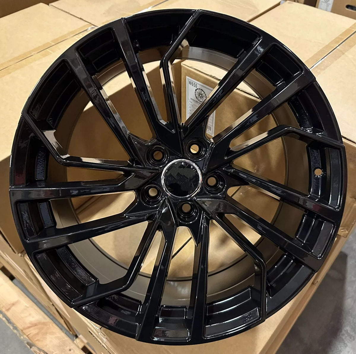 (Set of 4 ) 18" Wheels for Audi TT Q3 A3 A4 A5 S4 S5 18x8 5x112 +30 Gl ...