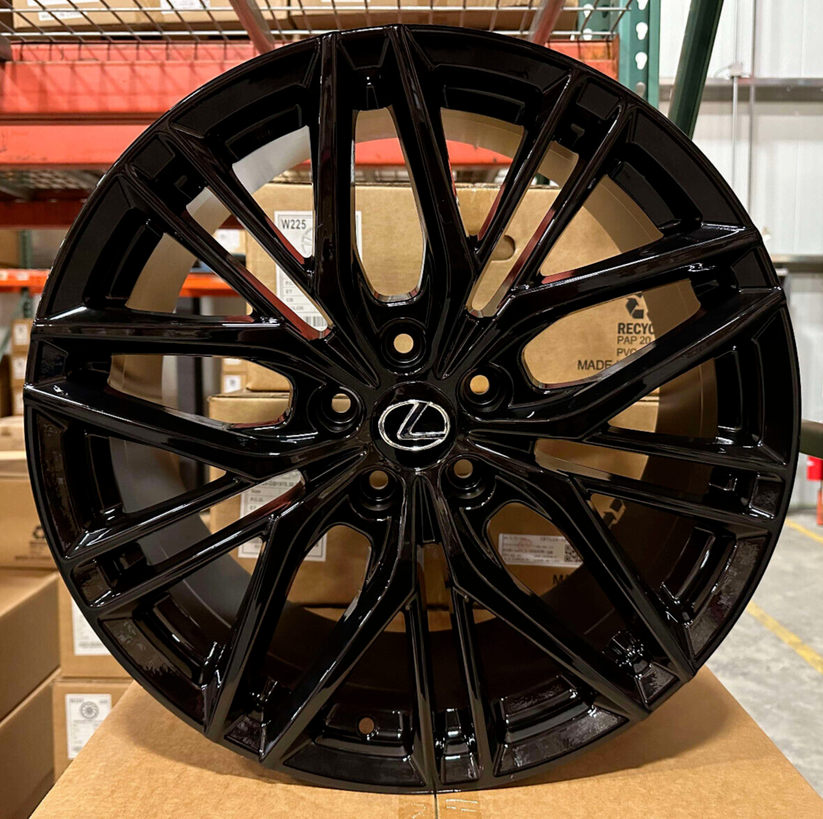 19" Wheels For Lexus IS250 ES GS300 GS350 RX350 19x8.5 +35 5x114.3 Rim ...
