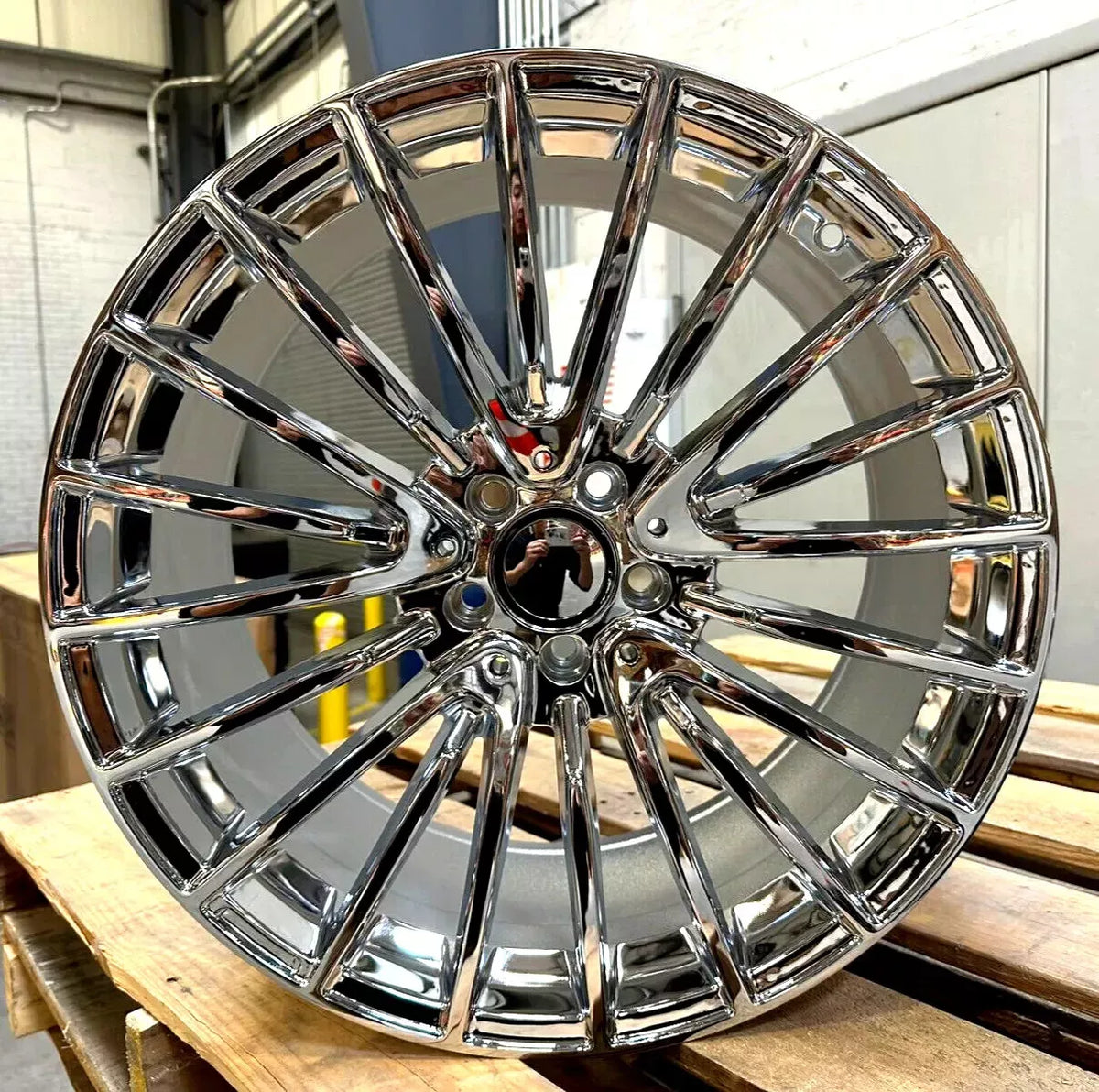 20x8.5 / 20x9.5 Chrome Wheels For Mercedes S500 S560 S550 S430 CL500 S ...