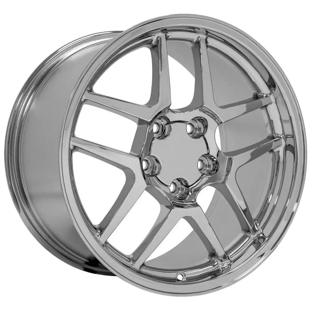 OE Wheels CV04 17x9.5 5x4.75" +54mm Chrome Wheel Rim 17" Inch ...