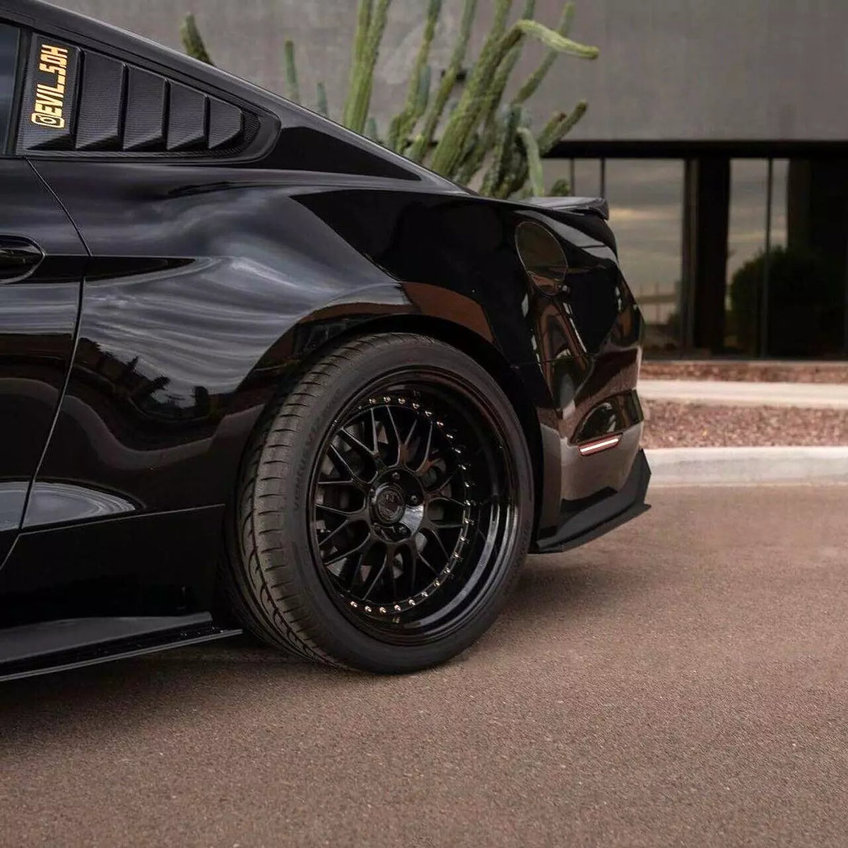 19x9.5 Aodhan AH02 AH2 5x112 +35 Gloss Black 19" Wheels Rims Set(4) 66 ...