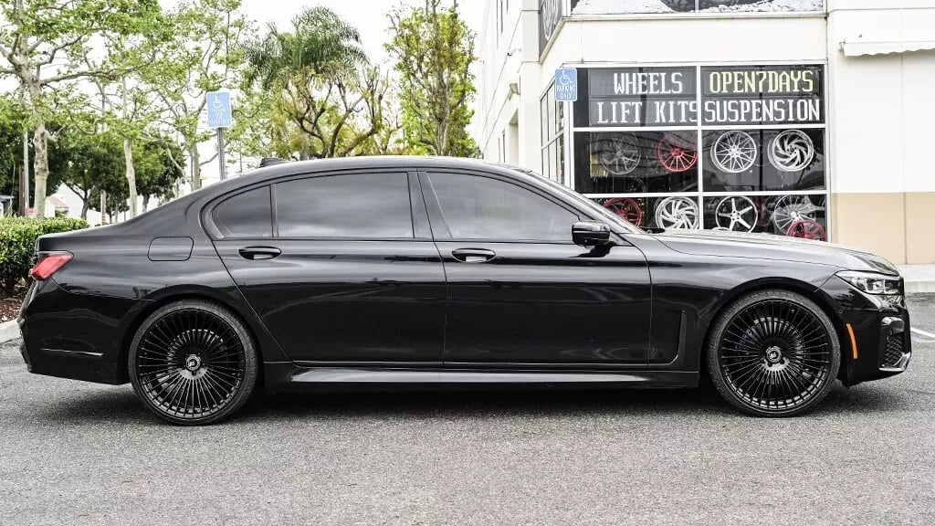 20" Wheels Black RF35 For Mercedes S Class S400 S550 S600 S63 20 Inch ...