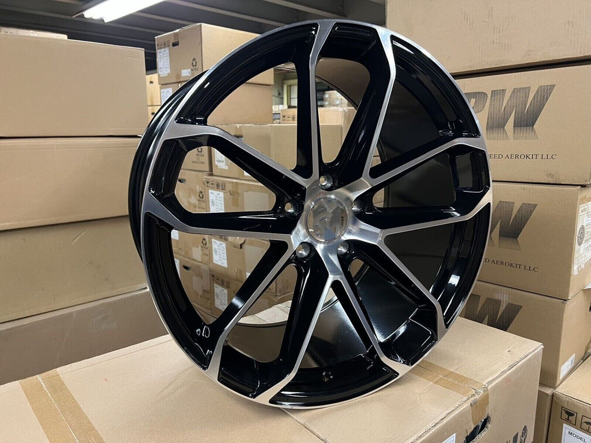 21" STAGGERED WHEELS FOR PORSCHE MACAN GTS TURBO S 21x9.5 / 21x10 5x11 ...