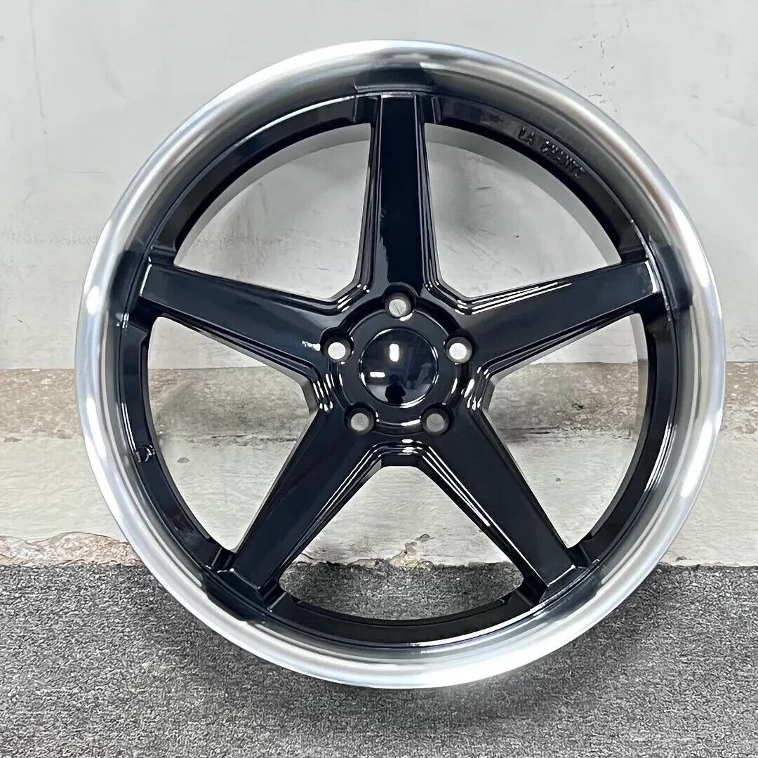 SET OF (4) 20" Staggered Wheels 20x9 / 20x10.5 5X114.3 +35 IPW 1501 Ri ...