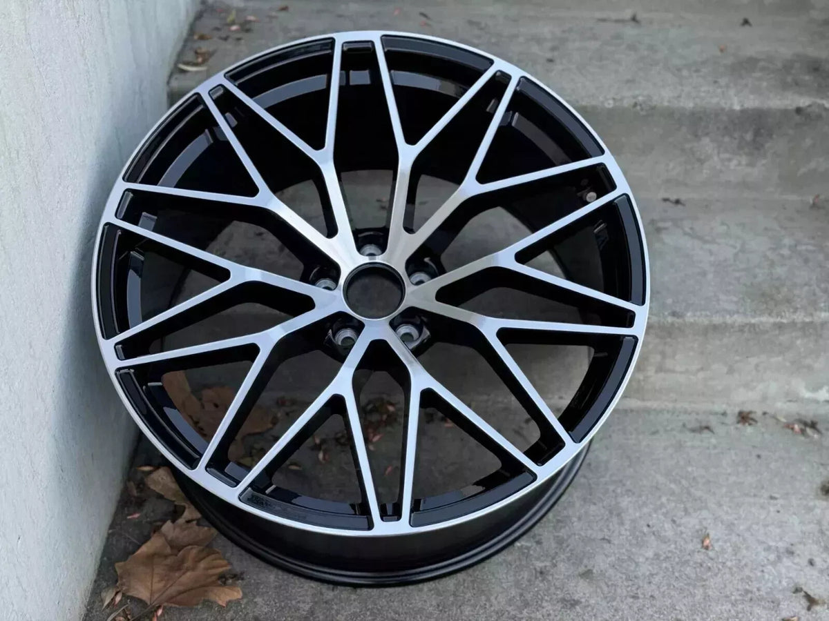 20x9 / 20x10 Staggered Wheels Set For Porsche Macan Base S 20" 5x112 R ...