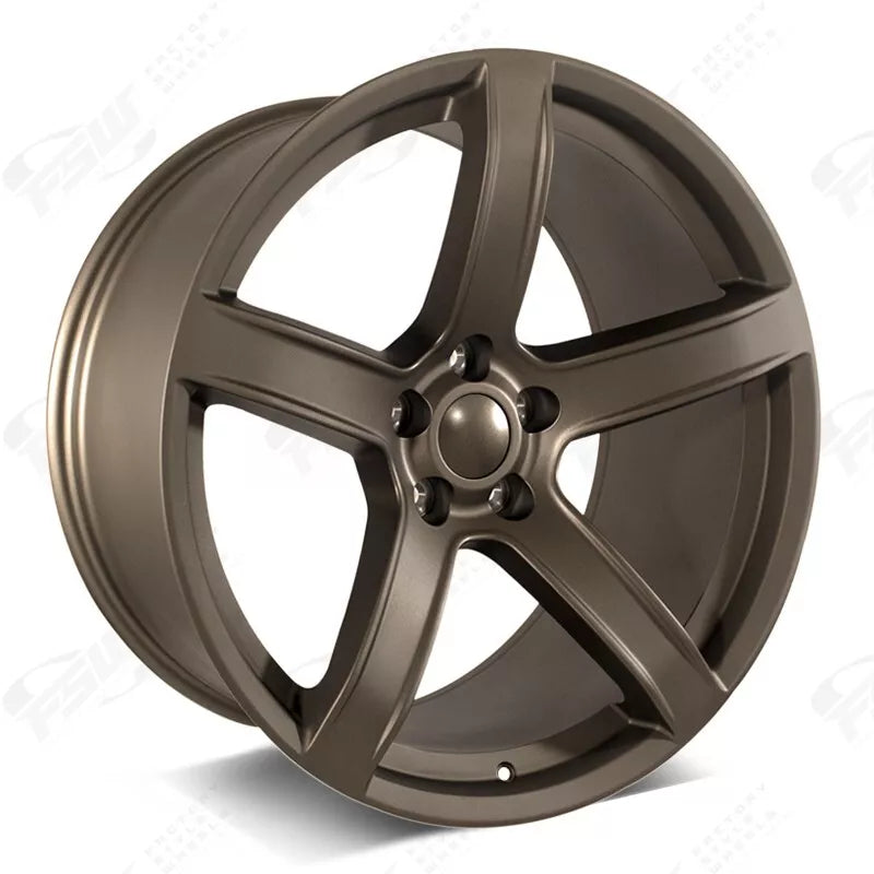 20x9.5 / 20x11 Flow Forming 20" Wheels Bronze For Dodge Challenger Cha ...