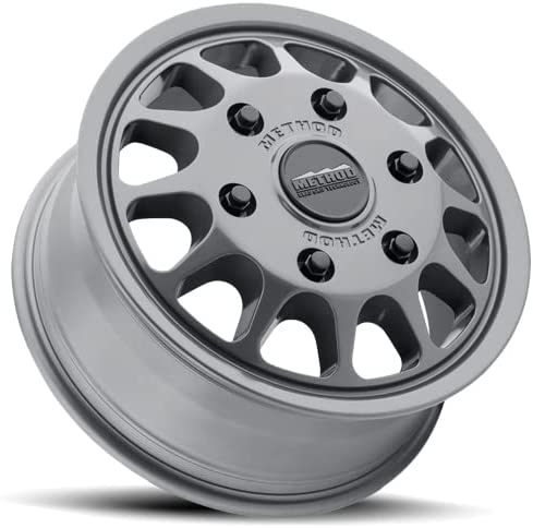 Method Race Wheels 703 Titanium Wheel with Gloss (17 x 7.5 inches /6 x ...
