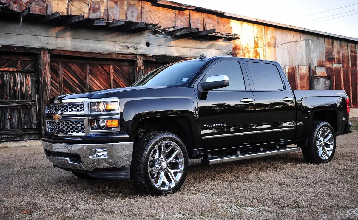 24" Chrome Snowflake Wheels For Chevy Silverado GMC Tahoe Yukon Denali ...