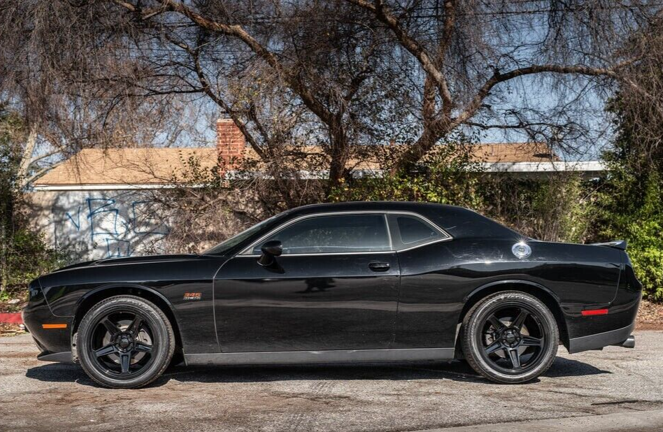 20" Wheels Fit Dodge Charger Challenger Demon Black 20x9.5 +18 Set 4 ...