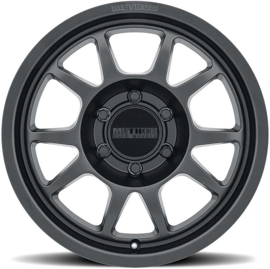 Method Race 702 Custom Wheel - Matte Black Rims - 17" x 8.5", 0 Offset ...