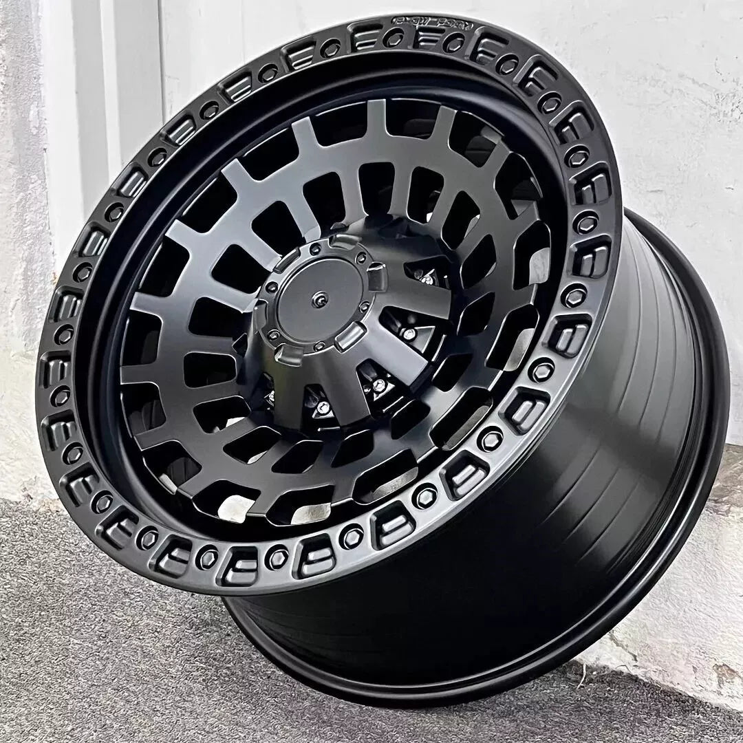 (SET 4) 17" Black Wheels For Toyota 4Runner Tacoma GX460 GX470 FJ 6x13 ...