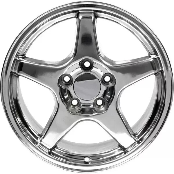 OE Wheels CV01 17x11 5x4.75" +50mm Polished Wheel Rim 17" Inch ...