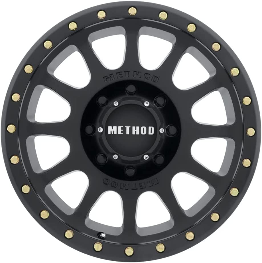 Method Race Wheels 305 NV Matte Black Wheel with Aluminum (17 x 8.5 in ...