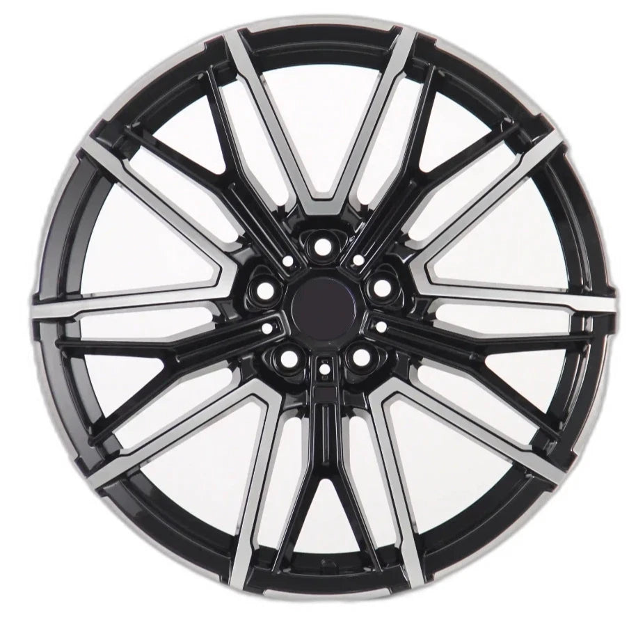 22X9.5/22X10.5 Staggered Set of 4 Wheels 22" For BMW 5X112 X5 X6 G05 G ...