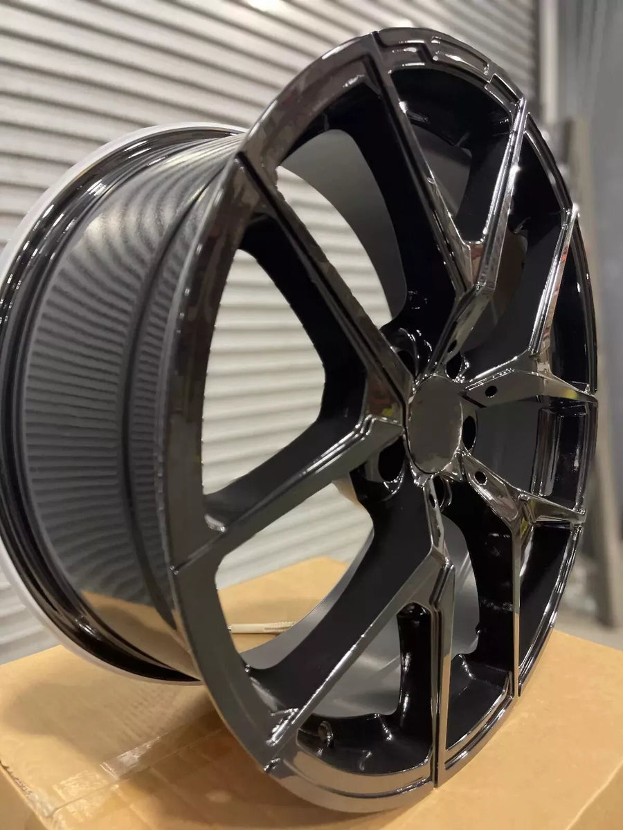 SET of 17" Black Wheels Rims fit Mercedes a220 cla250 c350 gla250 slk3 ...