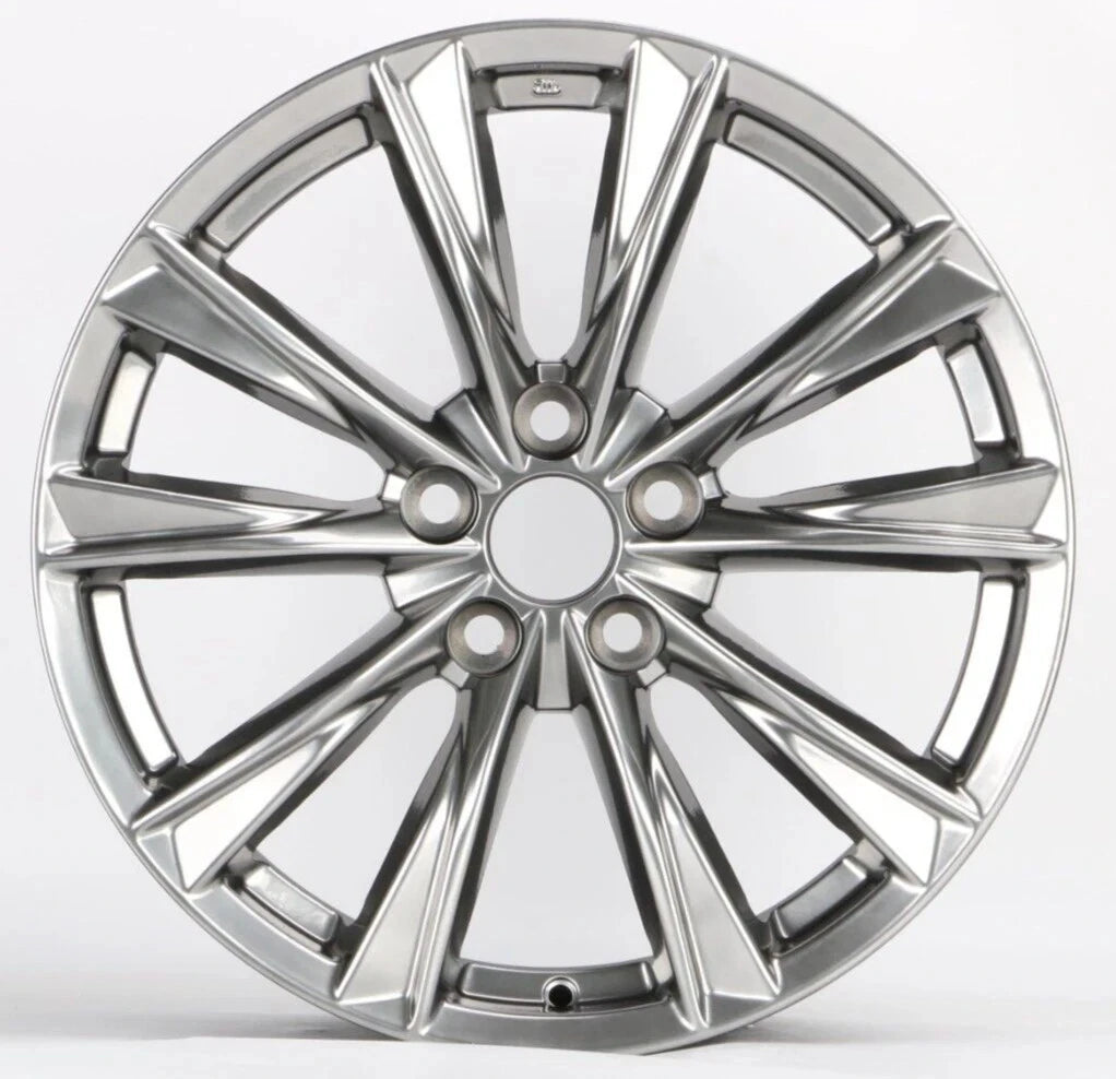 20" HYPERBLACK WHEELS FOR LEXUS RX350 RX450 GS300 IS250 20X8 +30 5X114 ...