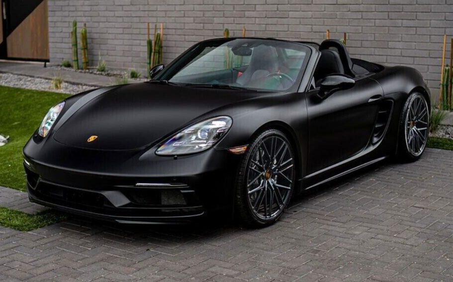 20" RF13 Roadforce Black wheels for Porsche 987 981 Boxster Cayman 20x ...