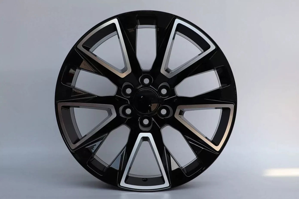(SET 4) 22" Z71 STYLE WHEELS FITS 6X139.7 CHEVY SILVERADO TAHOE SUBURB ...