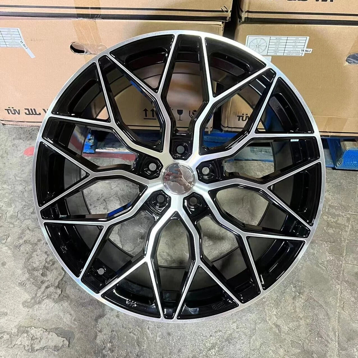 19x8.5/19x9.5 +35 Wheels 5x114.3 Fit Accord Acura Infiniti Lexus Stagg ...