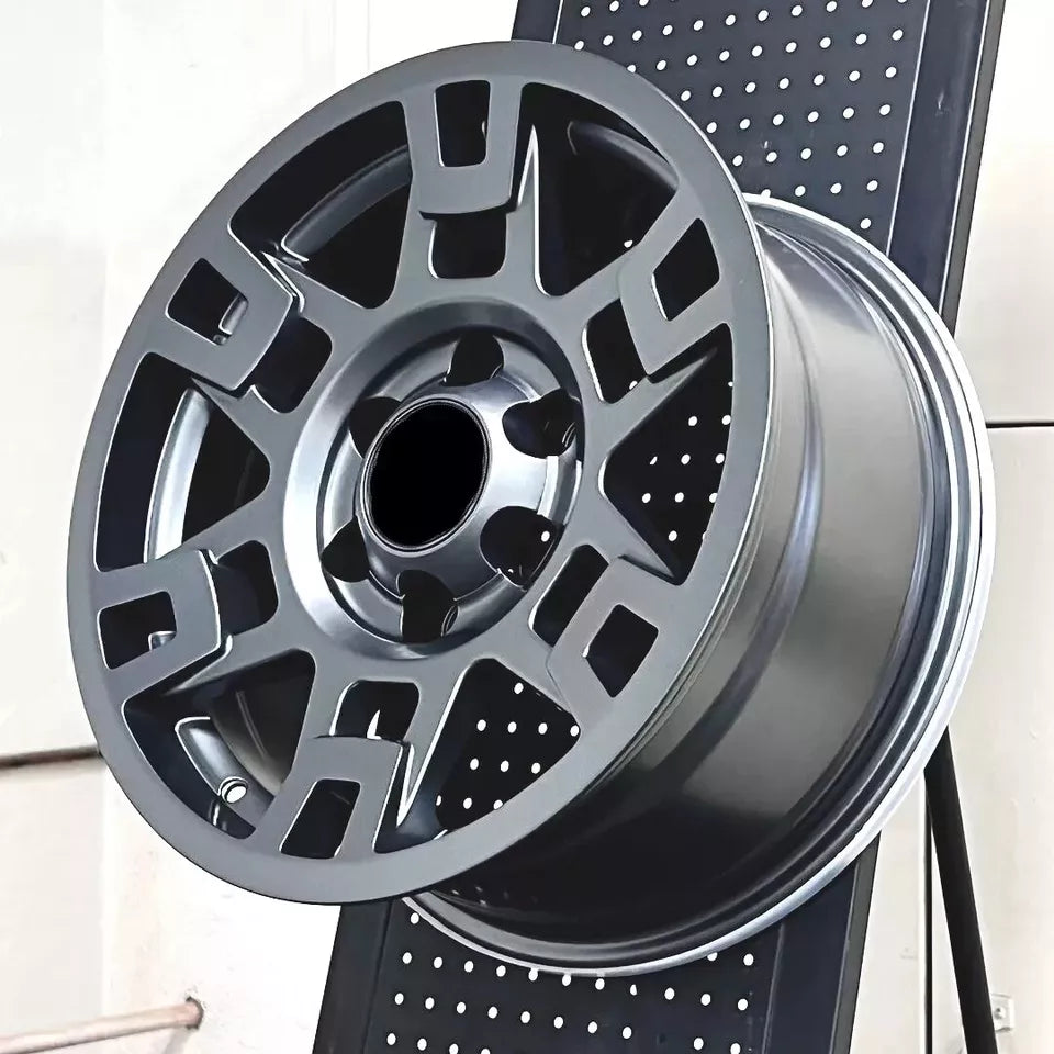 17" Gunmetal Wheels For Toyota 4Runner Tacoma GX460 GX470 FJ 6x139.7 1 ...
