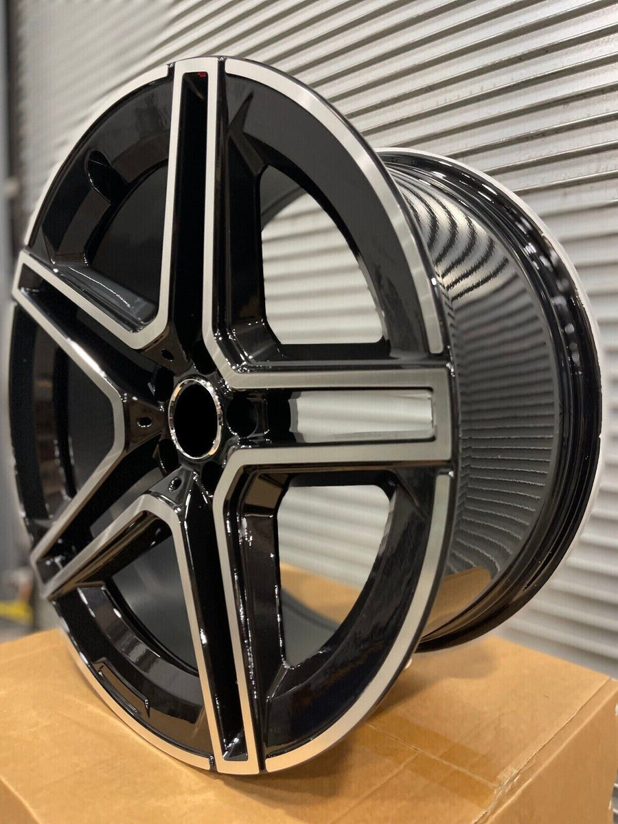 20" Wheels For Mercedes S560 S550 S580 CL550 Staggered 20x8.5 / 20x9.5 ...