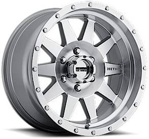 Method Race Wheels 301 NV Matte Black Wheel with Aluminum (16 x 8 inch ...
