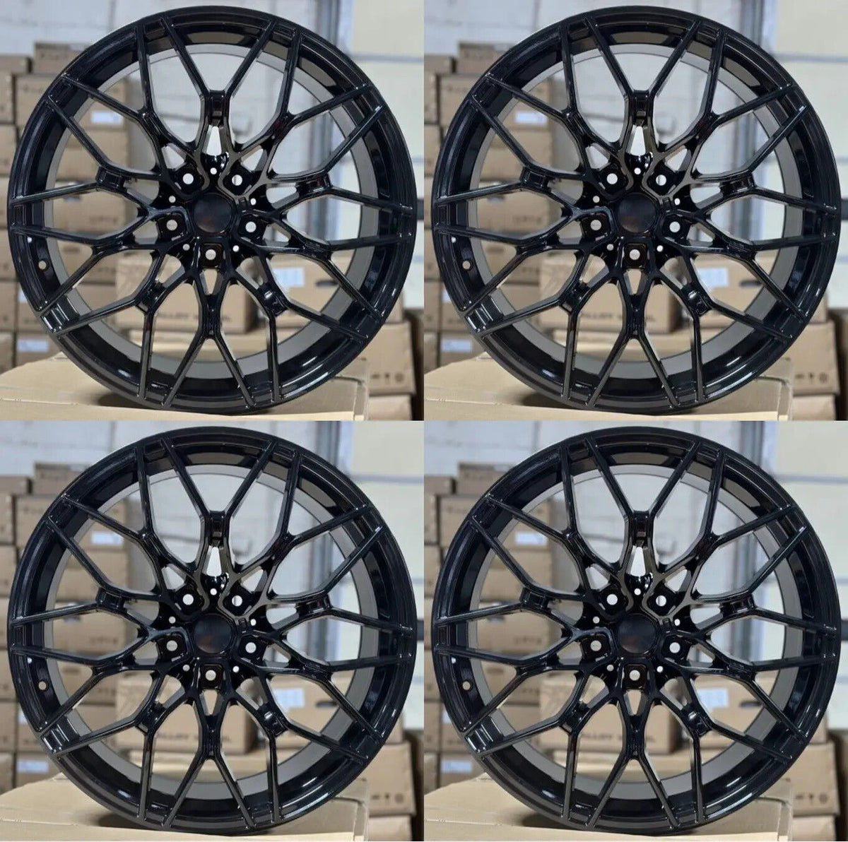 19x8 Wheels for BMW G20 G21 3 4 SERIES G22 G23 5x112 Rims Gloss Black ...