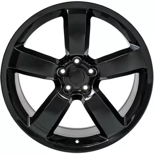 (Set of 4) OE Wheels DG04 20x9 5x115 +20mm Gloss Black Wheels Rims 20 ...