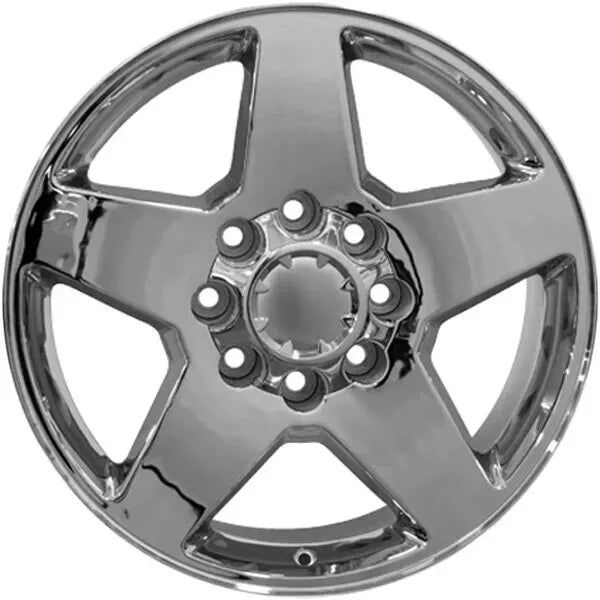 (Set of 4) OE Wheels CV91A 20x8.5 8x6.5" +12mm Chrome Wheels Rims 20 ...