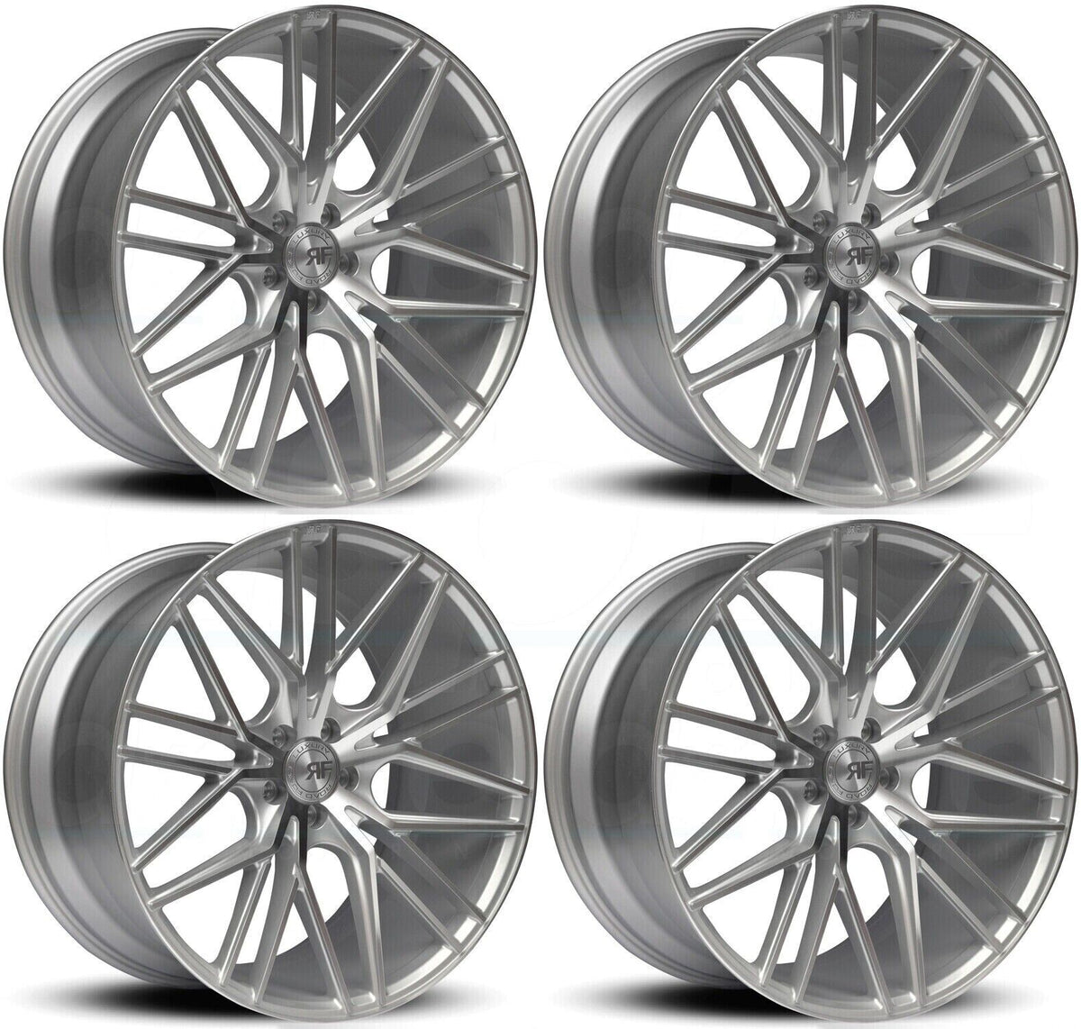 20" RF13 Roadforce Silver wheels for Porsche 987 981 Boxster Cayman 20 ...
