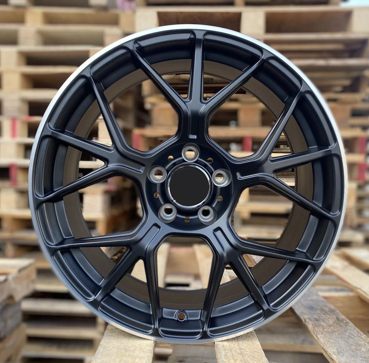 18" Wheels Fit Mercedes CLA GLB GLC E GLK CLK C250 C300 18x8 Rims Set ...