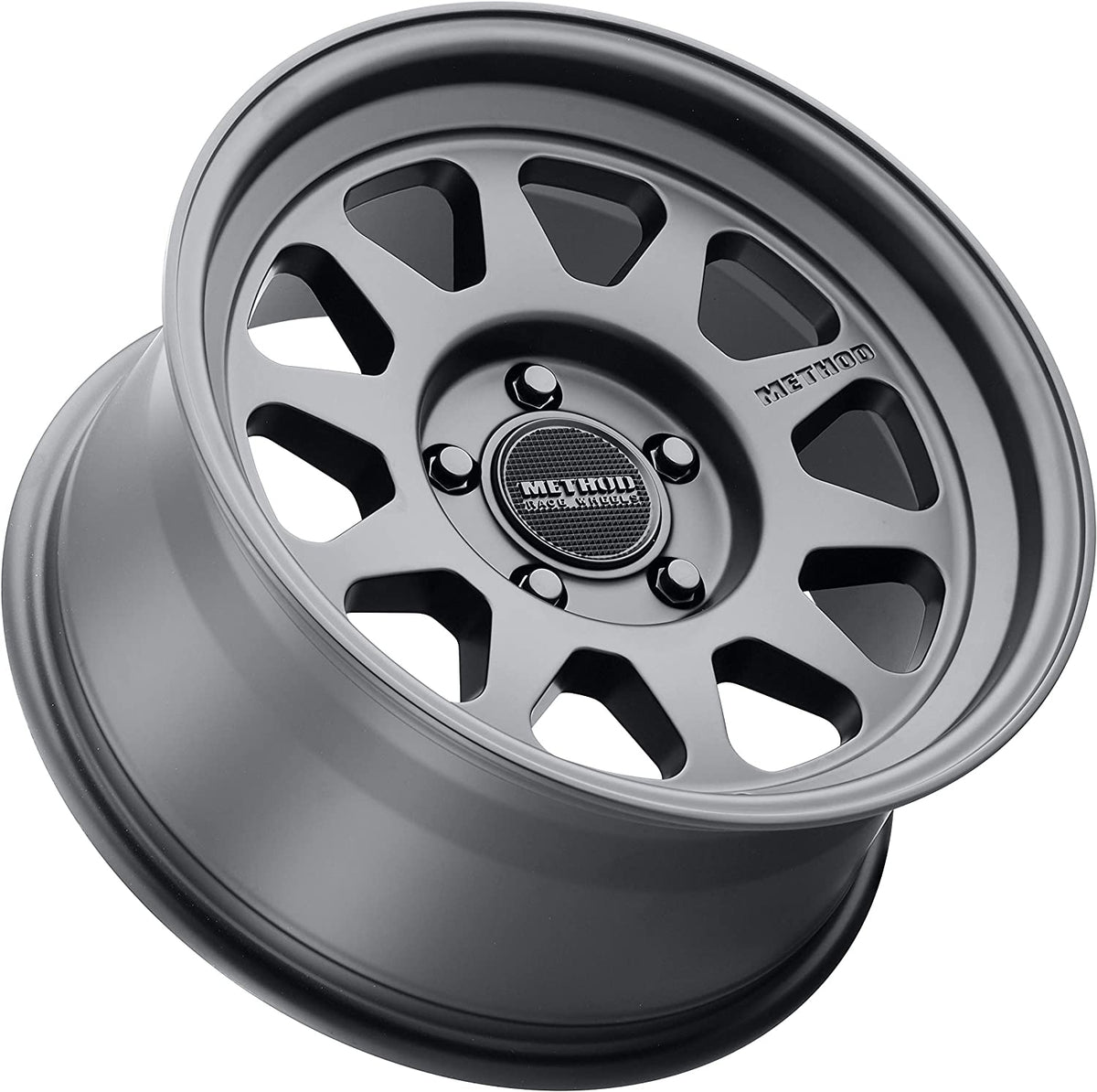 Method Race Wheels 316 Matte Black 17x8.5" 5x5", 0mm offset 4.75" Back ...