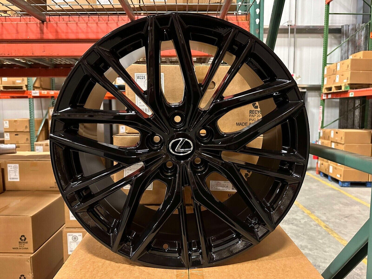 19" Wheels For Lexus IS250 ES GS300 GS350 RX350 19x8.5 +35 5x114.3 Rim ...