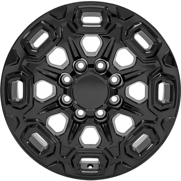 (Set of 4) OE Wheels CV64B 20x8.5 8x180 +47mm Black Wheels Rims 20" In ...