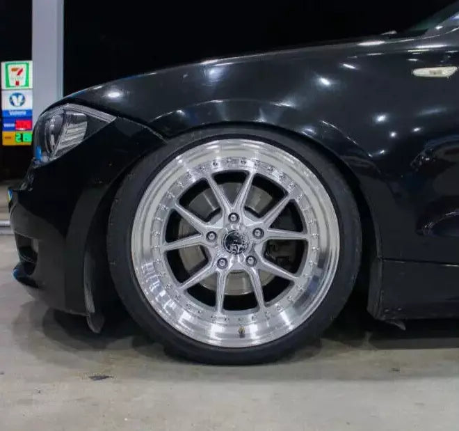 18x8.5 Silver Machined Aodhan DS08 Wheels 5x100 +35 Rims 18 Inch Set 4 ...