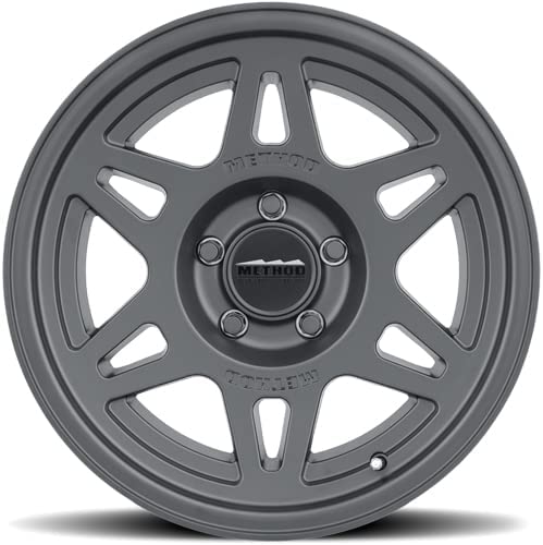 Method Race Wheels 706 Matte Black 17x7.5 5x130, 50mm Offset 6.2" Back ...