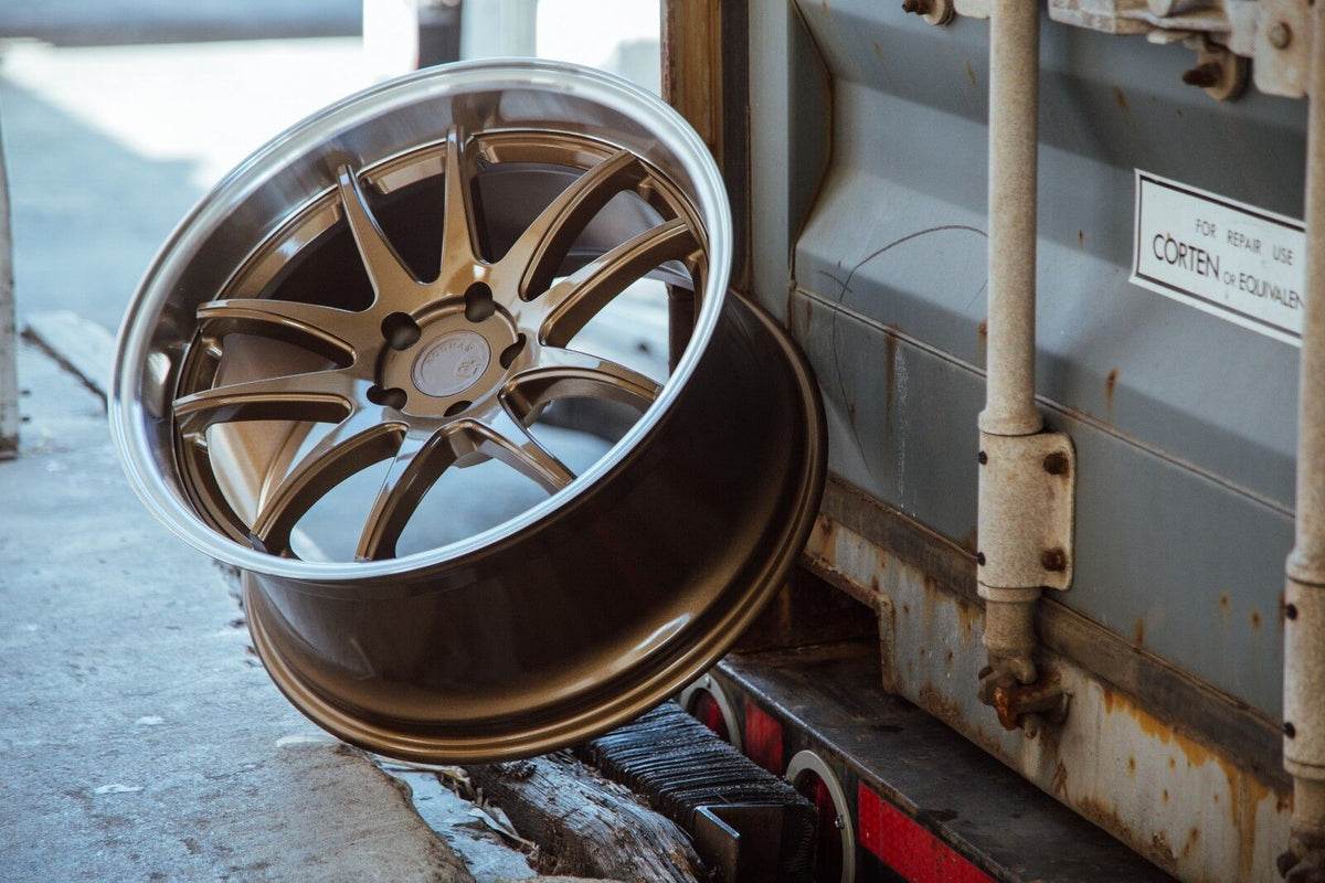 Aodhan DS02 Wheels 19x9.5 +30 5x114.3 Bronze With Machined lip 19 Inch ...
