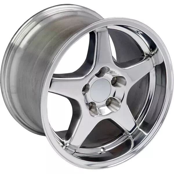 OE Wheels CV01 17x11 5x4.75" +50mm Polished Wheel Rim 17" Inch ...