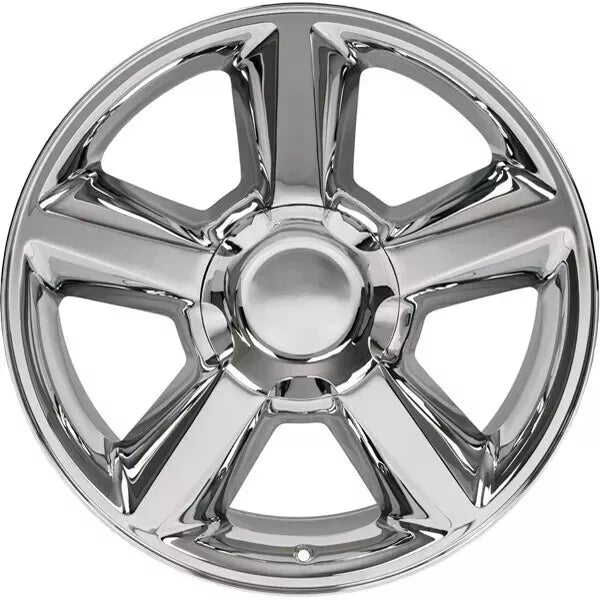 (Set of 4) OE Wheels CV83 20x8.5 6x5.5" +31mm Chrome Wheels Rims 20" I ...