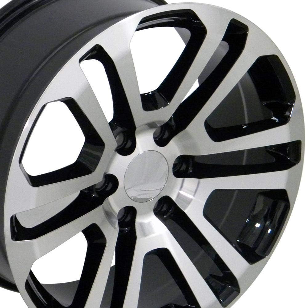 OE Wheels LLC 20 inch Rim Fits Sierra Wheel CV99 20x9 Mach'd Wheel Hol ...